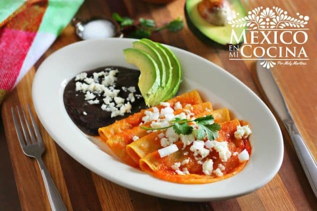 Receta de entomatadas | Rápido y Fácil |Recetas de Comida Mexicana