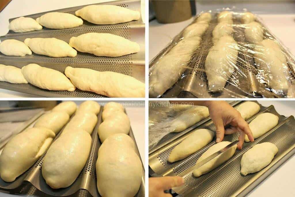 Cómo hacer Pan francés o bolillos│Receta paso a paso