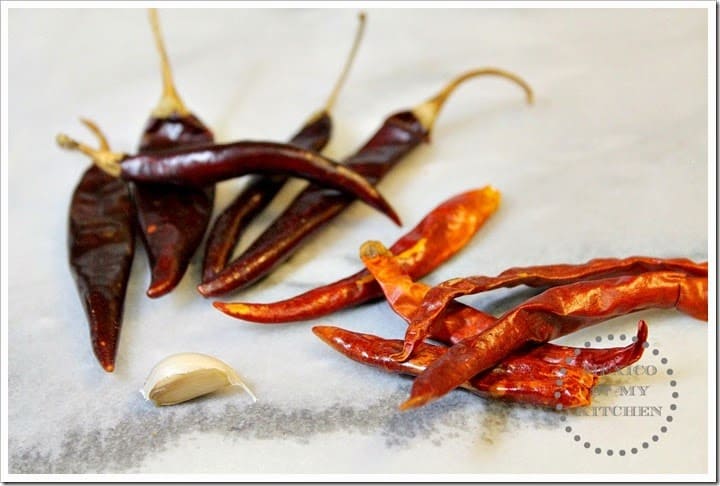 Receta Salsa Picante con Chiles Puya y Árbol │Comida Mexicana