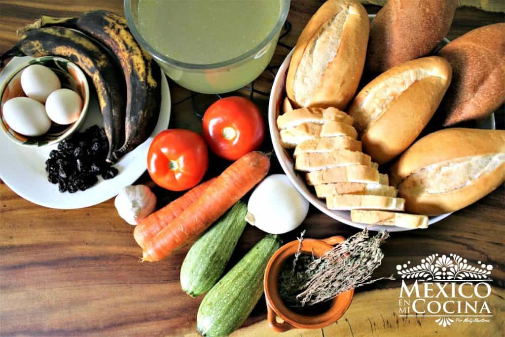 Sopa de Pan Chiapaneca - Receta Mexicana - Muy Fácil!
