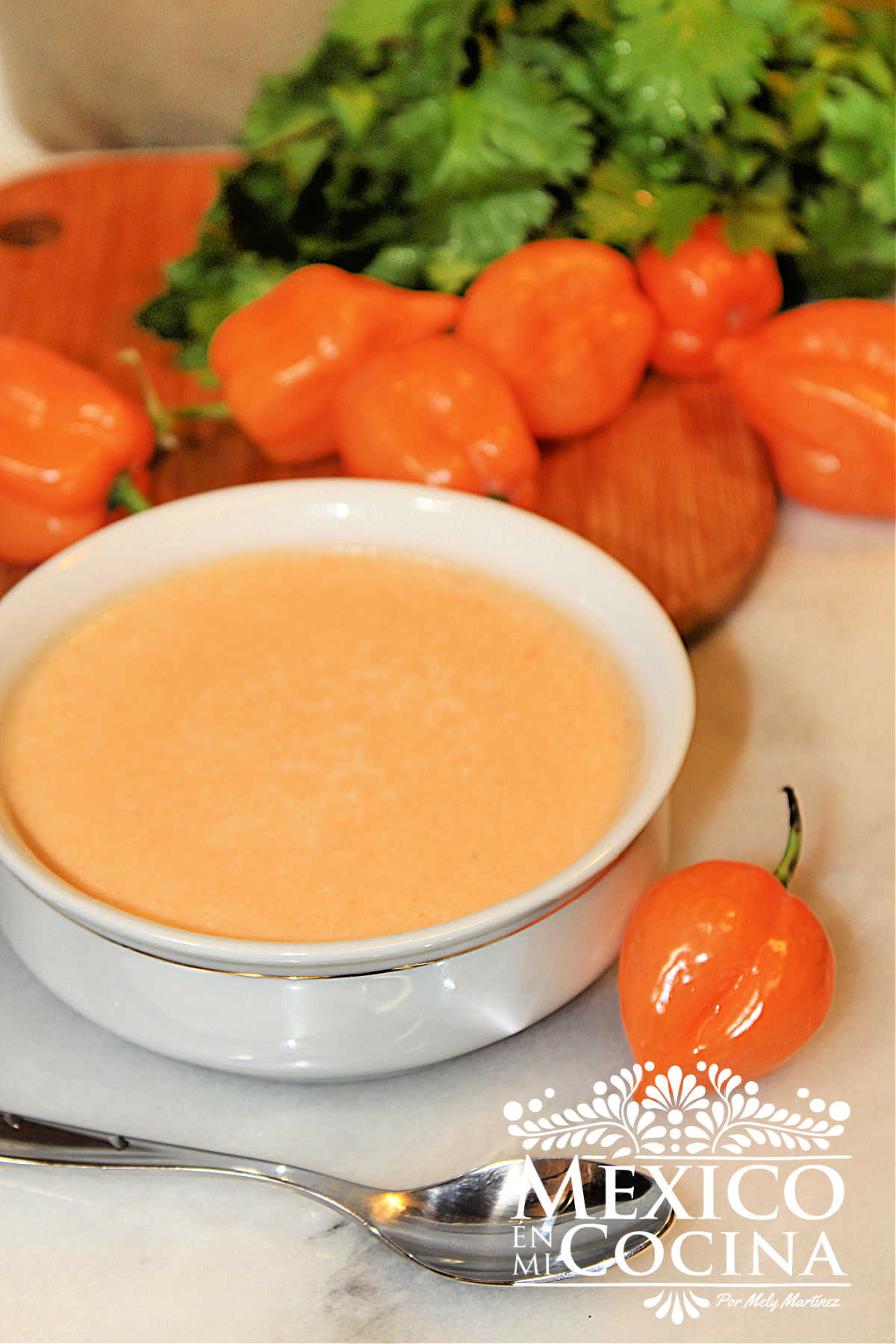 Salsa de Chile Habanero Cremosa